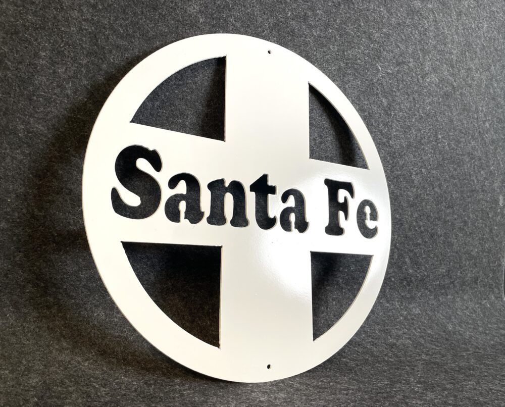 Santa Fe Logo – Railroad Sign – The Ghost Yard