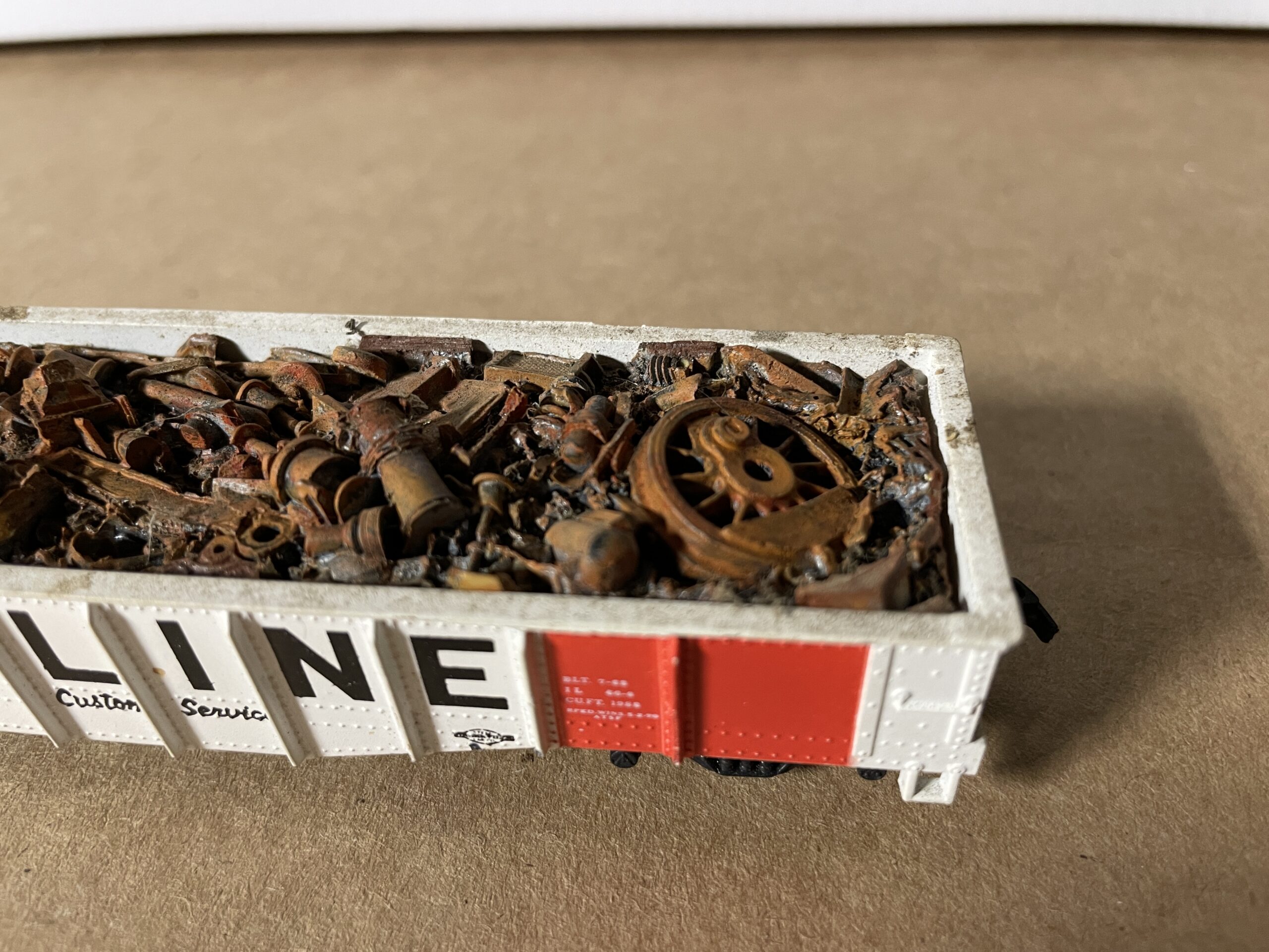 Loaded Trash Car – SOO Line – The Ghost Yard