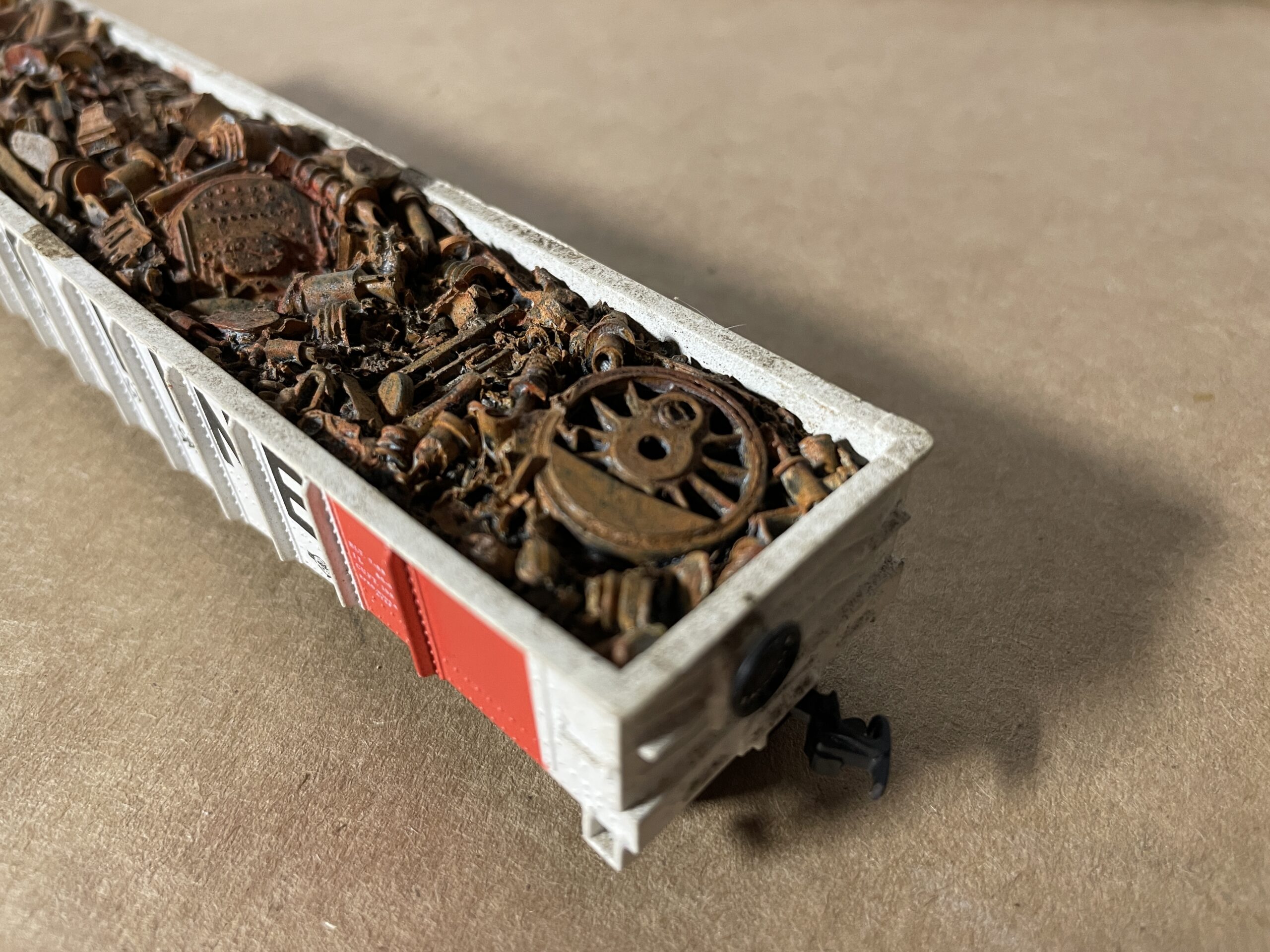 Loaded Trash Car – SOO Line – The Ghost Yard